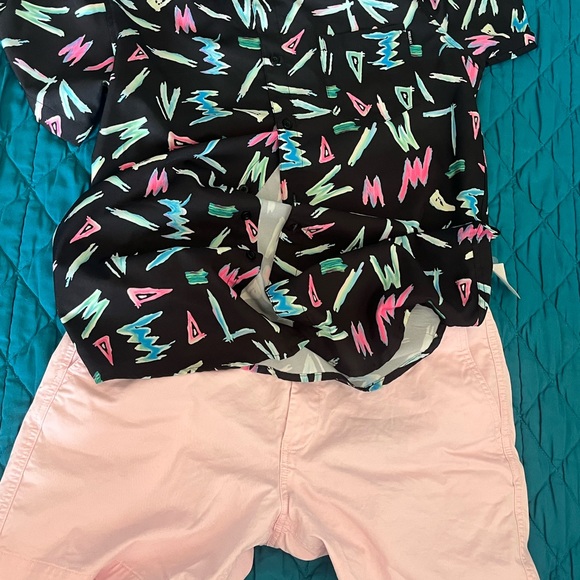 Moschino | Shirts | Moschino Black And Red Casual Button Down Shirt ...